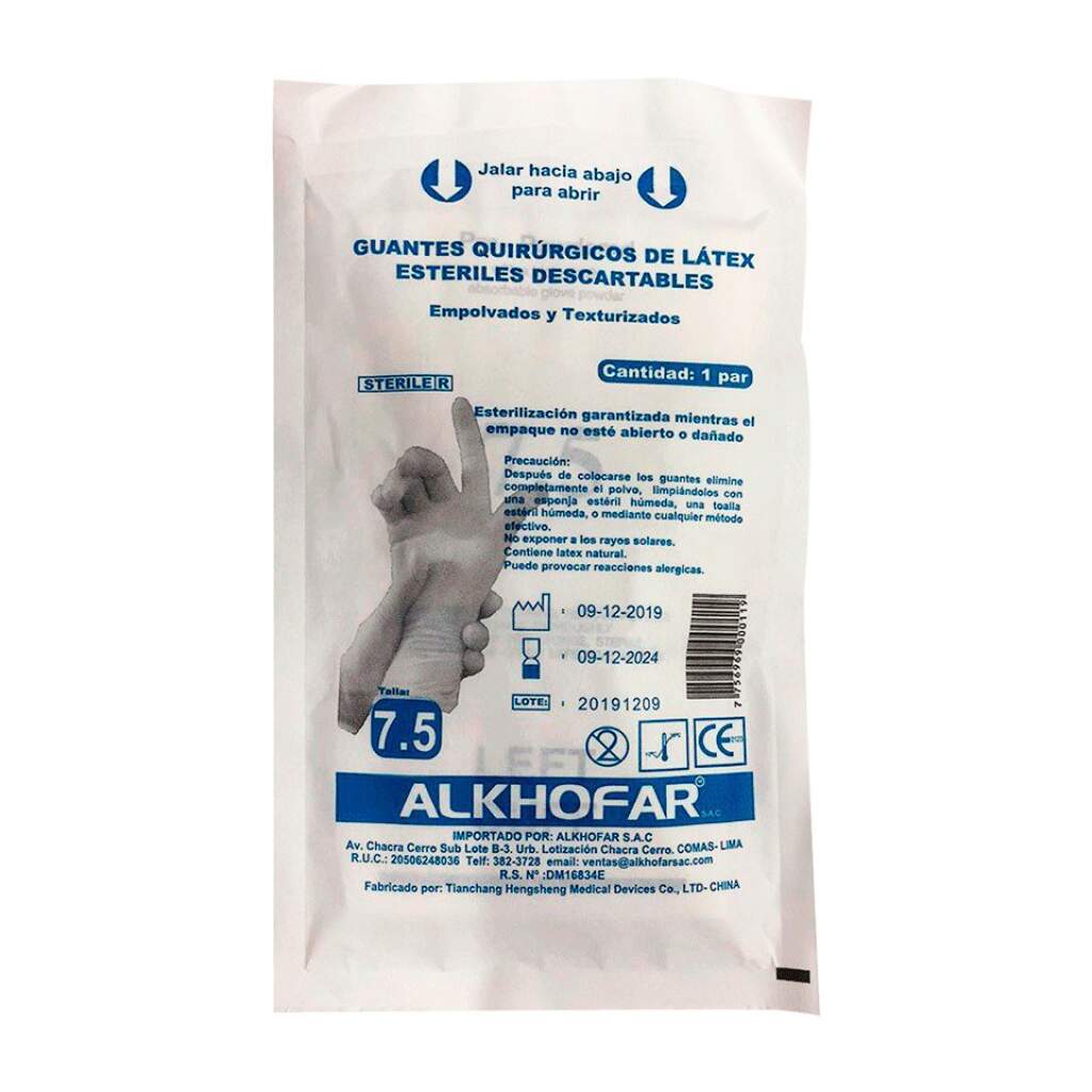 Guantes Estériles Quirúrgicos (Variedades) - 50 Pares - Health Touch