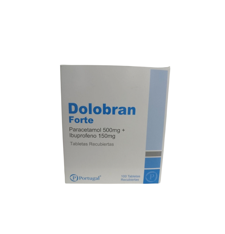 Dolobran Forte (Paracetamol+Ibuprofeno) Tab - Caja x100und (B ...