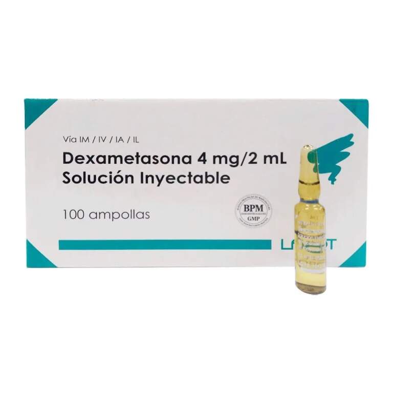 Dexametasona 4 mg/2 ml – Caja x10