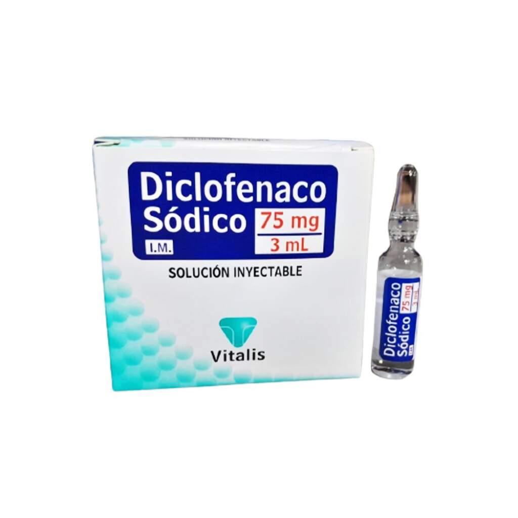 Diclofenaco 75 mg/3 ml – Caja x10