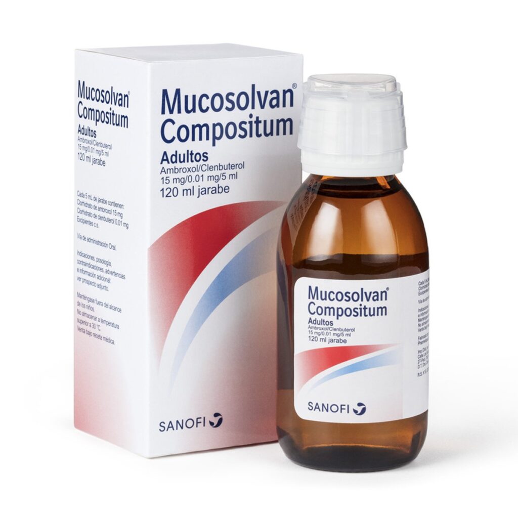 Mucosolvan Compositum Adulto Jarabe - Frasco 120ml - Farmacenter
