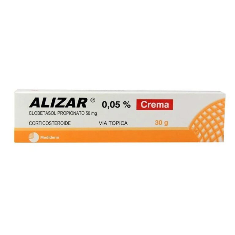 ALIZAR 0.05% (Clobetasol propionato 50mg) CREMA - Tubo 30GR (B ...