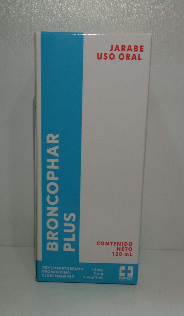 Broncophar Plus Jarabe - Frasco 120ml - Farmacenter
