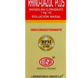 Rhino-Dazol 1 Mg/ml Gotas Nasales - Frasco 15ml - Farmacenter