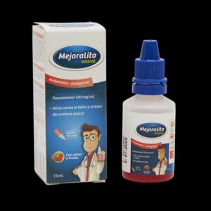 Mejoralito infantil (Paracetamol )100mg/mL Gotas - Frasco 15ml ...