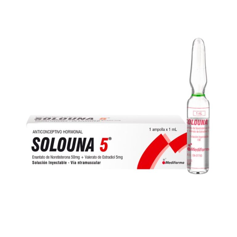 Soluna 5 Solución Inyectable 1 Und – Tratamiento Hormonal