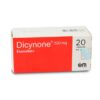 Dicynone 500 mg – Cápsulas de Etamsilato para Hemorragias