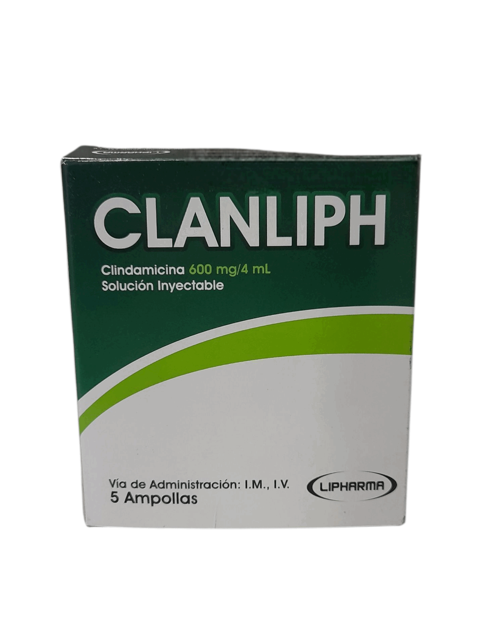 Clanliph (Clindamicina 600mg) Solución inyectable - Caja x5un (B ...